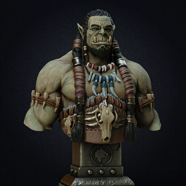 Durotan Bust | 3D Printer Model Files