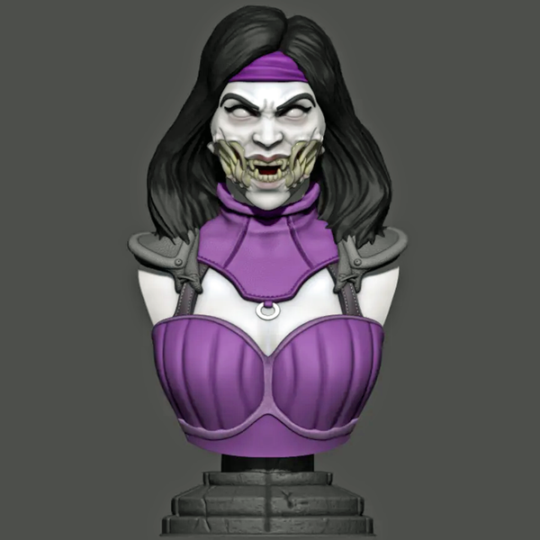 Mileena Mortal Kombat Bust | 3D Printer Model Files