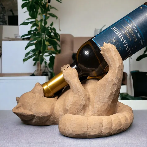 Red Panda | Wine Bottle Holder | 3D Printer Model Files