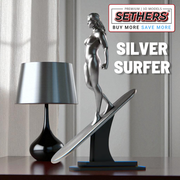 Silver Surfer 2025 | Fantastic Four 4 | Best 3D Printer Model Files