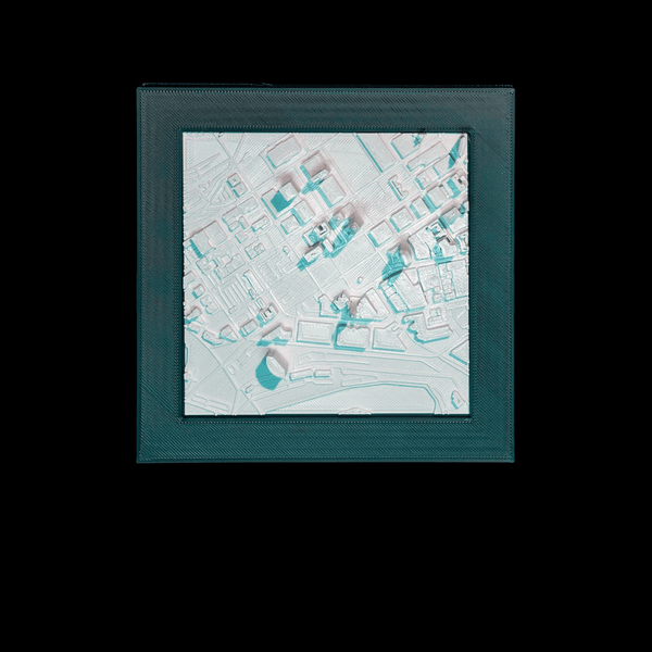 3D City Frames – Cleveland Ohio | 3D Printer Model Files