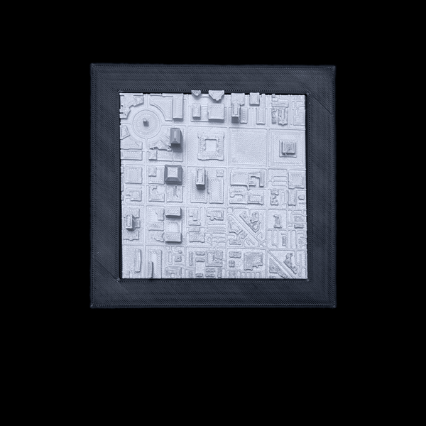 3D City Frames - Indianapolis | 3D Printer Model Files