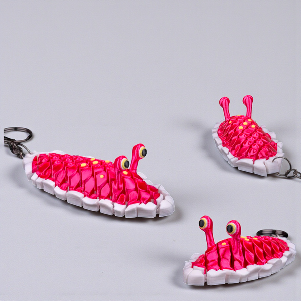 Sea Slug | Articulated Flexi Print-In-Place | 3D Printing Model Files