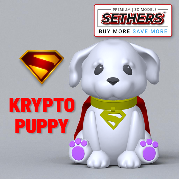Krypto Puppy Baby | Superman James Gunn | Best 3D Printing Models