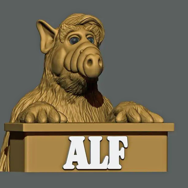 Alf Alien Bust | 3D Printer Model Files