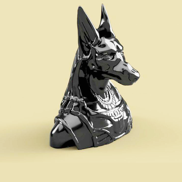 Anubis Planter Statue | 3D Printer Model Files
