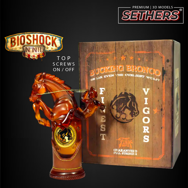 Bucking Bronco | Vigor Potion | Bioshock Infinite | 3D Printer Model F