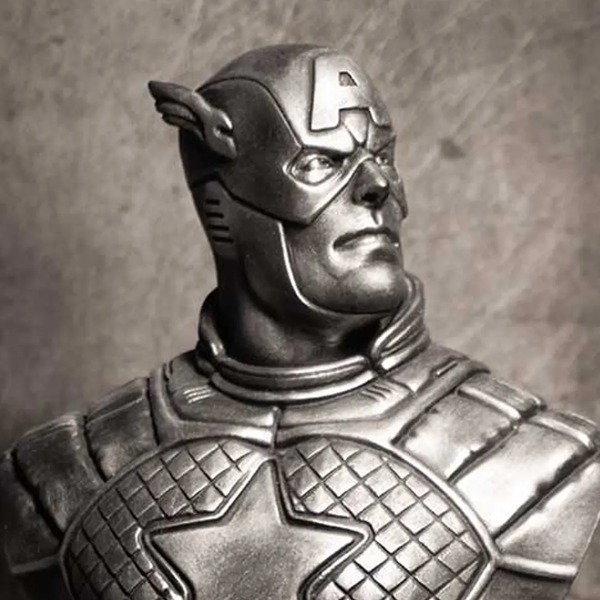 Captain America Bust | 3D Printer Model Files
