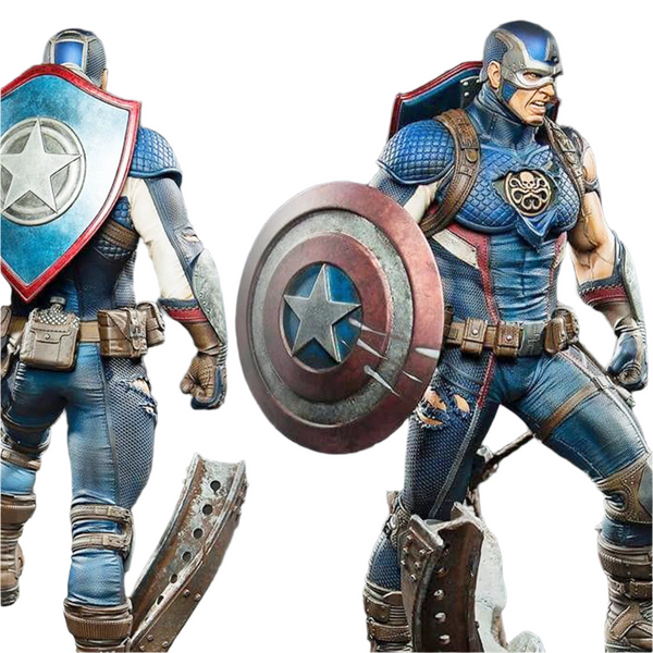 Captain America Statue | 3D Printer Model Files