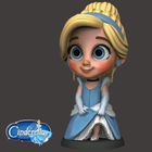 Cinderella | Walt Disney Princess | 3D Printer Model Files