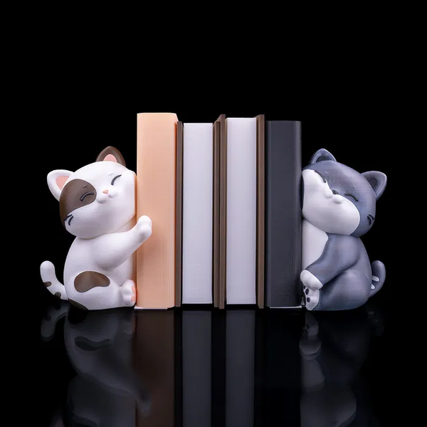Cute Kitten Cat Bookend | 3D Printer Model Files
