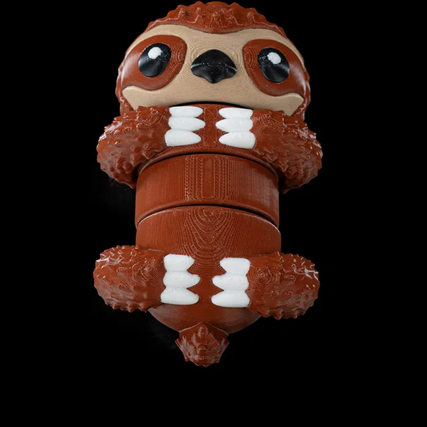 Cute Flexi Sloth | 3D Printer Model Files