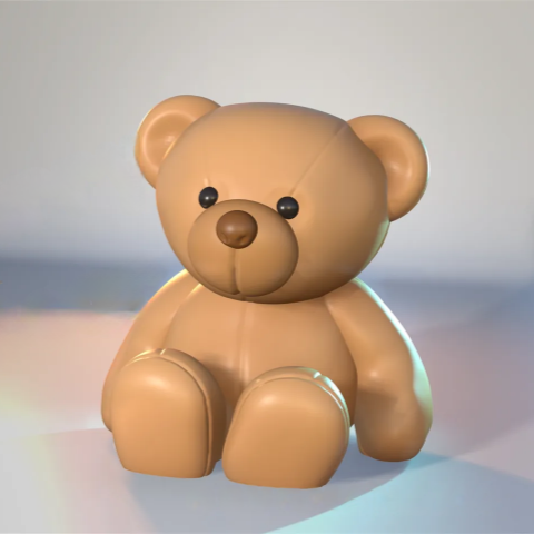Cute Teddy Bear | 3D Printer Model Files