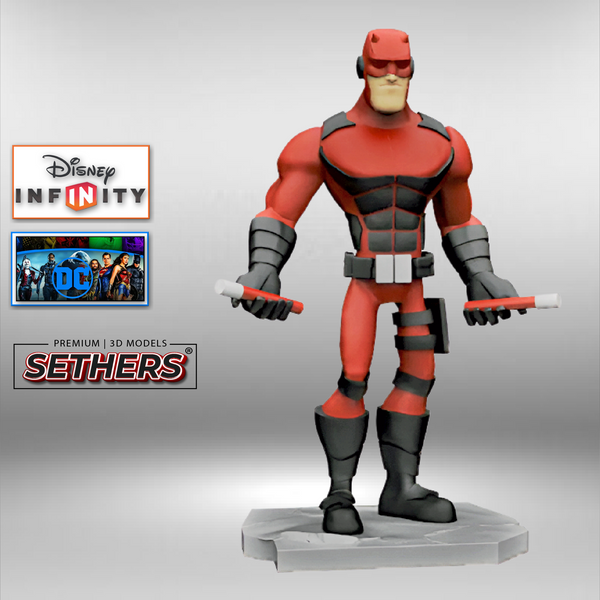 Daredevil | Disney Infinity | 3D Printer Model Files