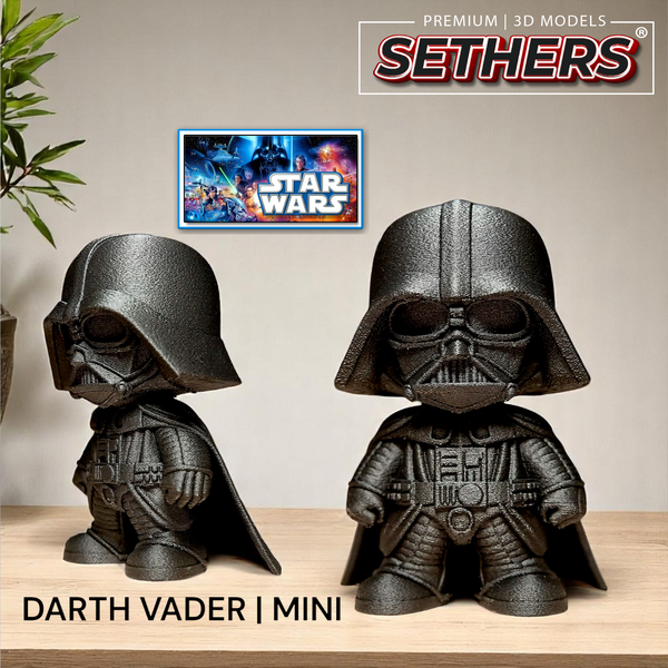 Darth Vader Mini | Star Wars | 3D Printing STL Model Files