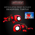Deadpool Turtle | Articulated Print In Place | 3D Printer Model Files
