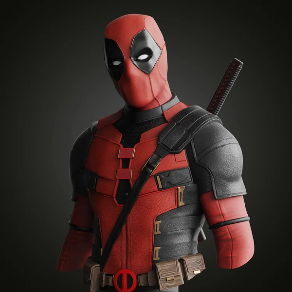 Deadpool v2 Bust | 3D Printer Model Files