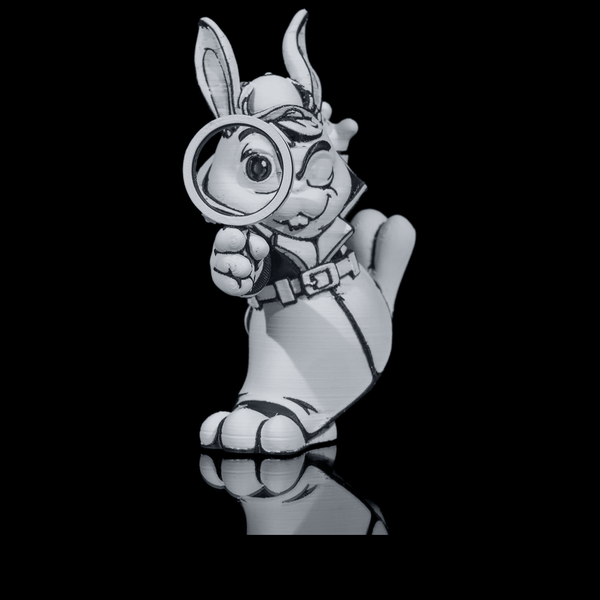 Detective Bunnylock Holmes | 3D Printer Model Files