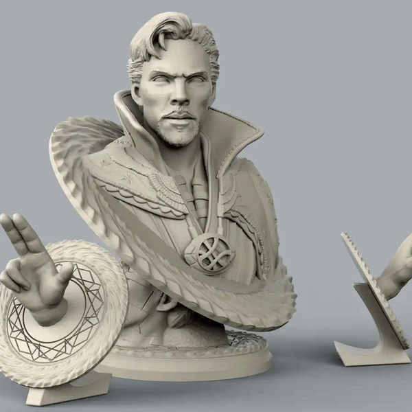 Doctor Strange Bust | 3D Printer Model Files