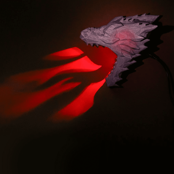 Dragon Wall Night Light | 3D Printer Model Files
