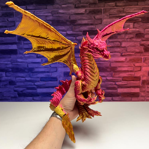 Epic Articulated Dragon | 3D Printer Model Files