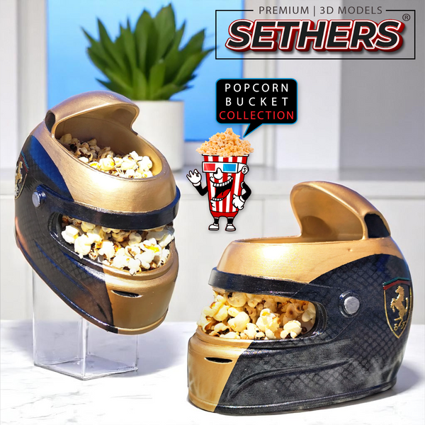 F1 Movie | Formula 1 One | Popcorn Bucket | 3D Printer Model Files