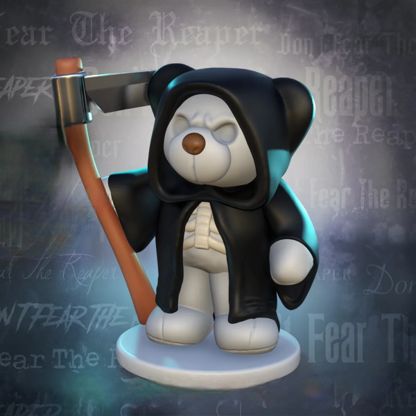 Grim Reaper Teddy Bear | 3D Printer Model Files