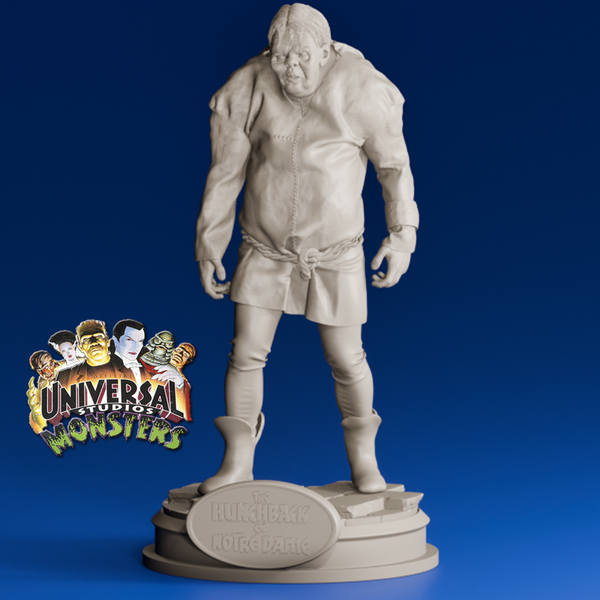 Hunchback of Notre Dame | Classic Movie Monsters | 3D Printer Model Fi