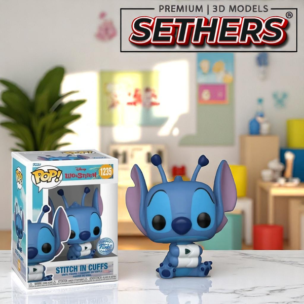 In Cuffs | Lilo and Stitch | POP Funco Mini | 3D Printing Models