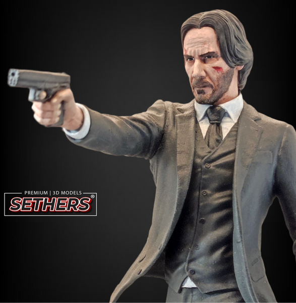 John Wick | Keanu Reeves | 3D Printer Model Files