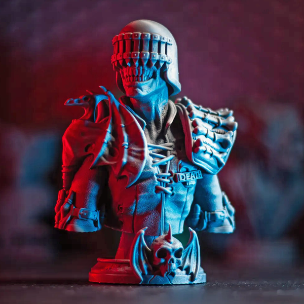 Judge Death Bust | 3D Printer Model Files