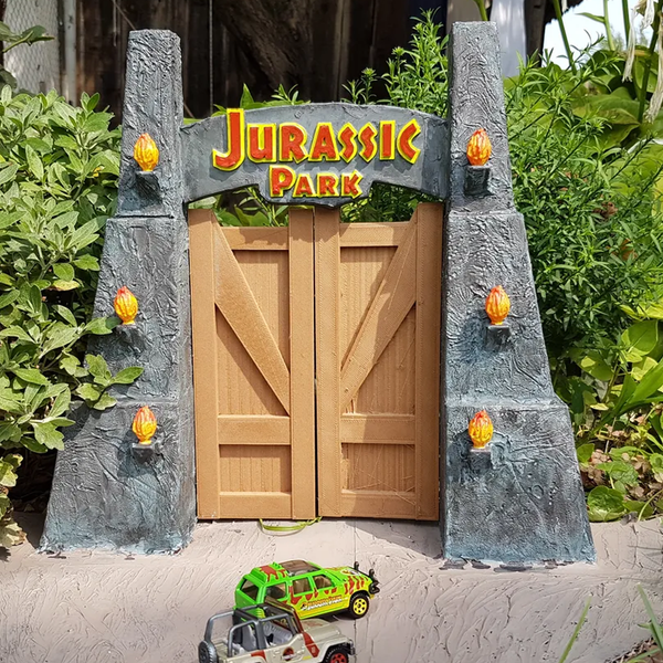 Jurassic Park Front Gate | 3D Printer Model Files