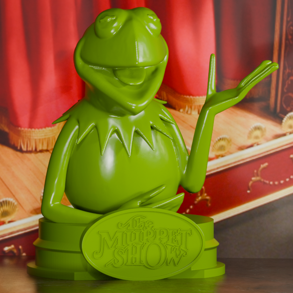 Kermit the Frog | The Muppet Show | 3D Printer Model Files