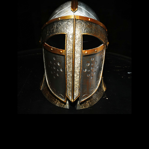 Knight Helmet | 3D Printer Model Files