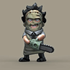 Leatherface Mini Figure | 3D Printer Model Files