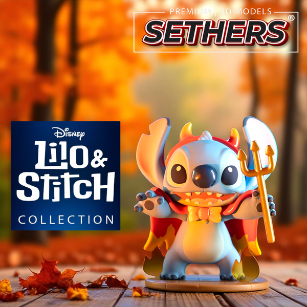 Little Devil | Lilo and Stitch | Best 3D Printing STL Model Files