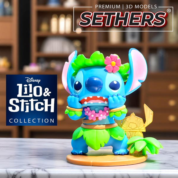 Little Savage | Lilo and Stitch | Best 3D Printing STL Model Files