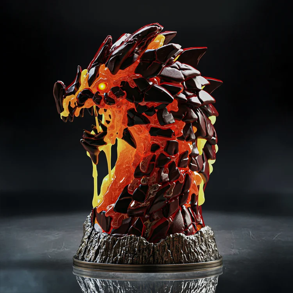 Magma Dragon Bust | 3D Printer Model Files