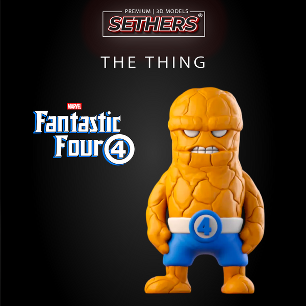 Mini The Thing | Fantastic Four 4 | 3D Printer Model Files