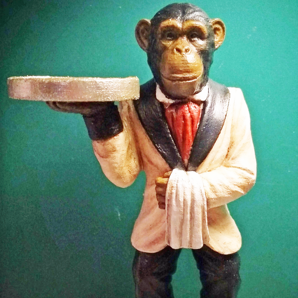Monkey Ape Butler Statue | 3D Printer Model Files