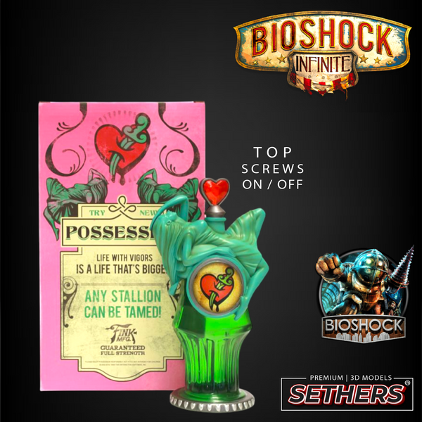 Possession | Vigor Potion | Bioshock Infinite | 3D Printer Model Files