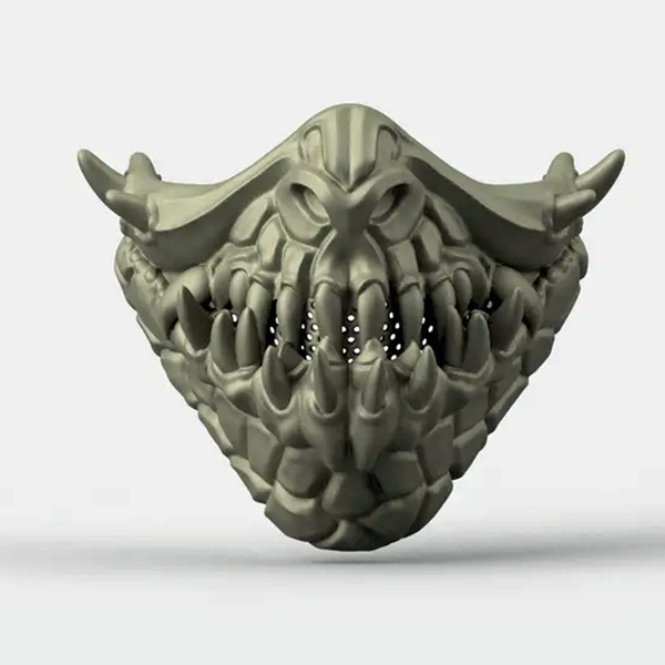 Reptile Mask | 3D Printer Model Files