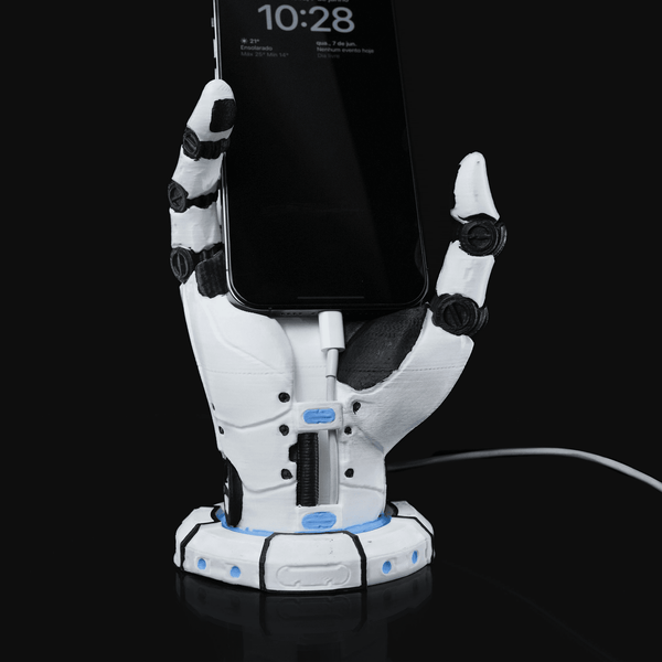 Robot Hand Phone Holder | 3D Printer Model Files