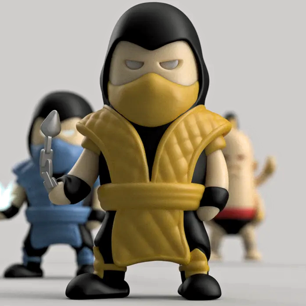 Scorpion Mini Figure | 3D Printer Model Files