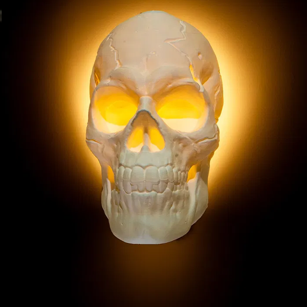 Skull Wall Light | 3D Printer Model Files
