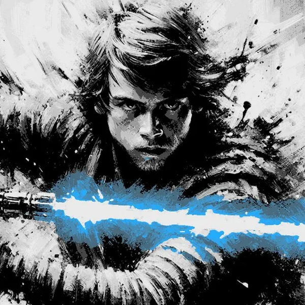 Star Wars Anakin Skywalker | HueForge 3D Filament Painting Model File