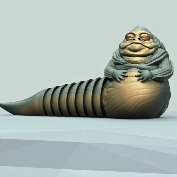 Star Wars Jabba the Hutt Articulated | 3D Printer Model Files
