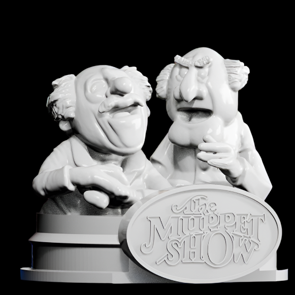 Statler and Waldorf | The Muppet Show | 3D Printer Model Files