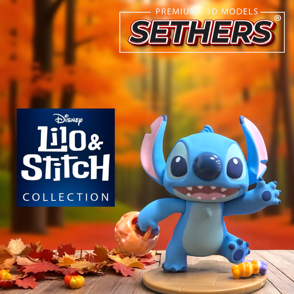 Stitch Halloween | Lilo and Stitch | Best 3D Printing STL Model Files