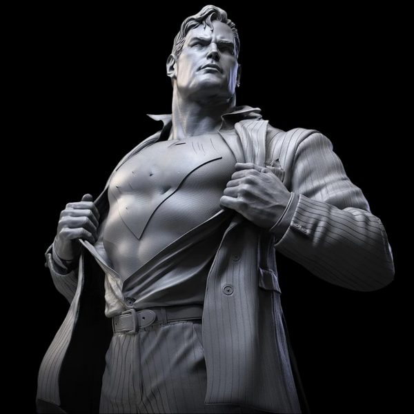 Superman Clark Kent Statue | 3D Printer Model Files
